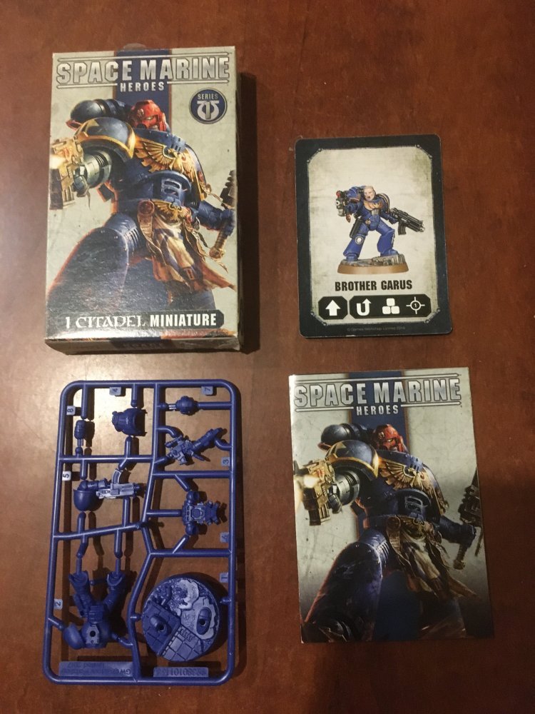 Купить Space Marine Heroes Series 1 Brother Garus на MiniaturesFAN.ru